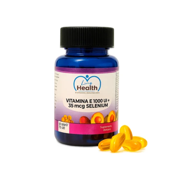 Vitamina E 1000 UI + Selenium – Medical Living Hope